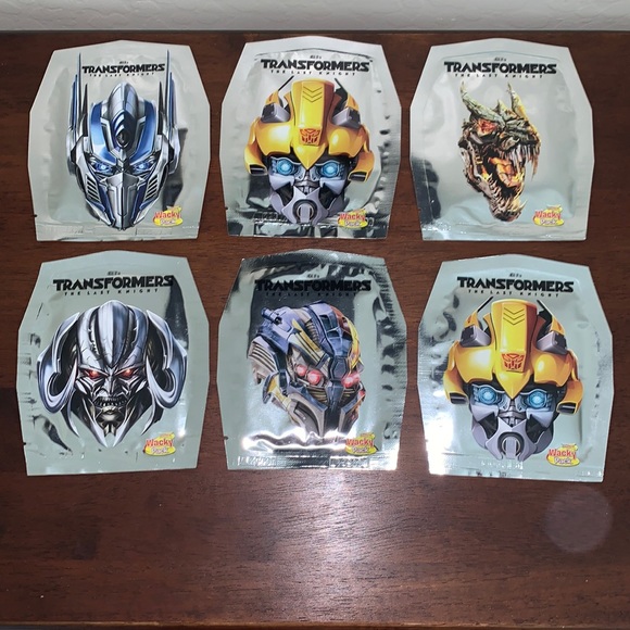 Toys | Transformers The Last Knight Set Of 6 Brand New Sealed Wacky ...